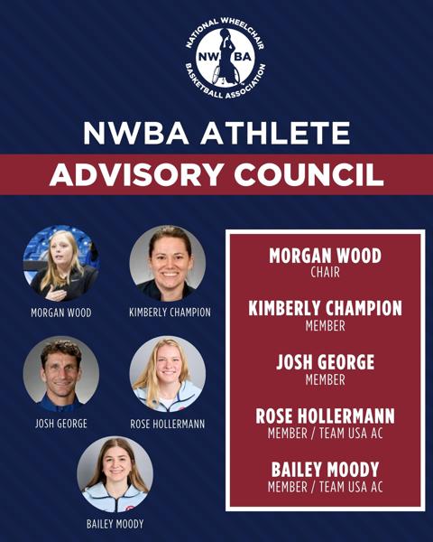 NWBA Announces Athlete Advisory Council Members for 2025-2028 Term