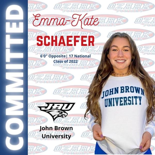 Emma Kate Schaefer commits to John Brown University
