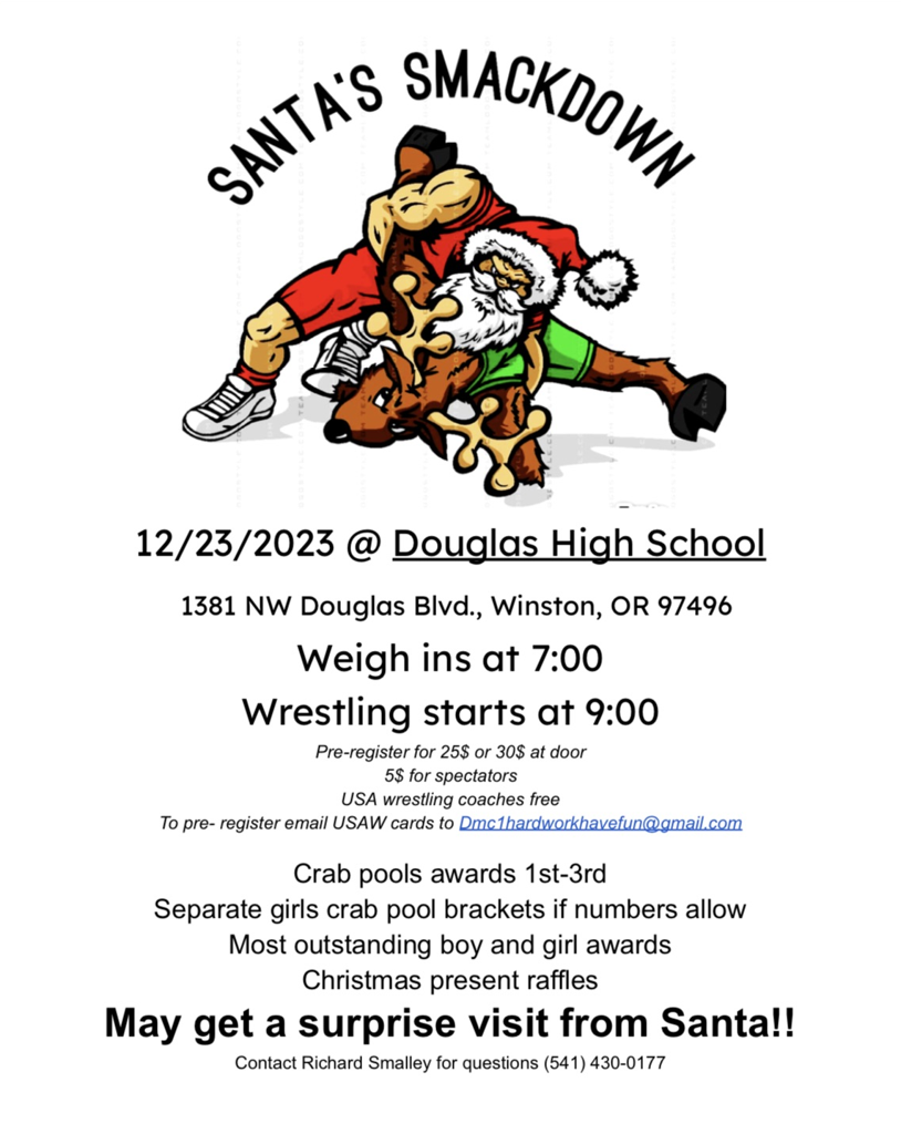 Santa Smackdown Douglas Mat Club Tournament