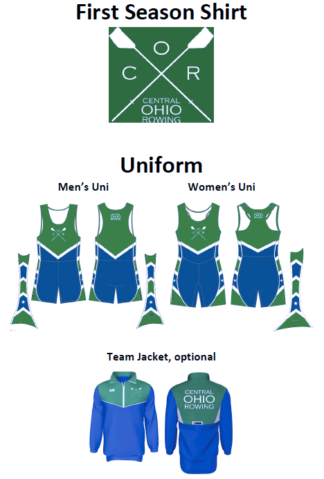 Central Ohio Rowing Uniforms Information