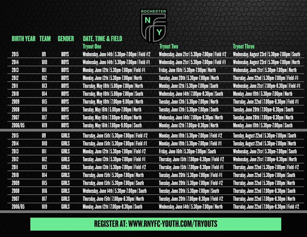 Welcome | RNY FC Youth Premier 2023-24 Tryout Registration | RNYFC Youth