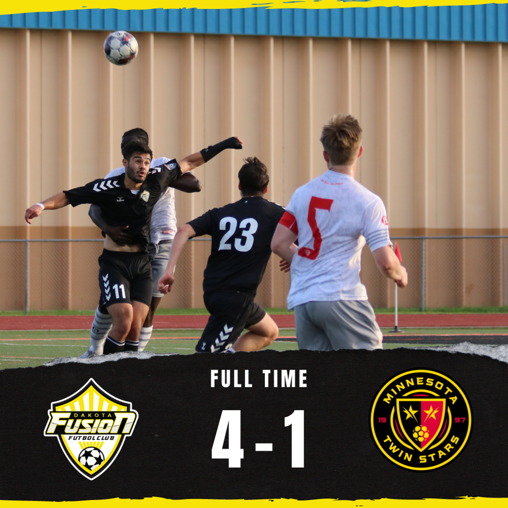 Fusion NPSL 4-1 win over Twinstars