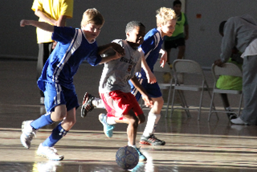 Eagan Wave U12 Boys Having a BLAST At Futsal!