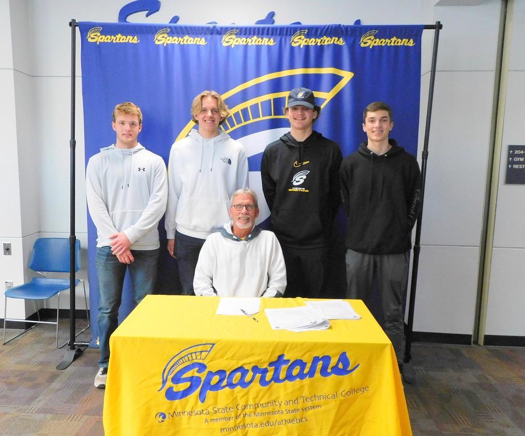 Four Student Athletes Sign with M State