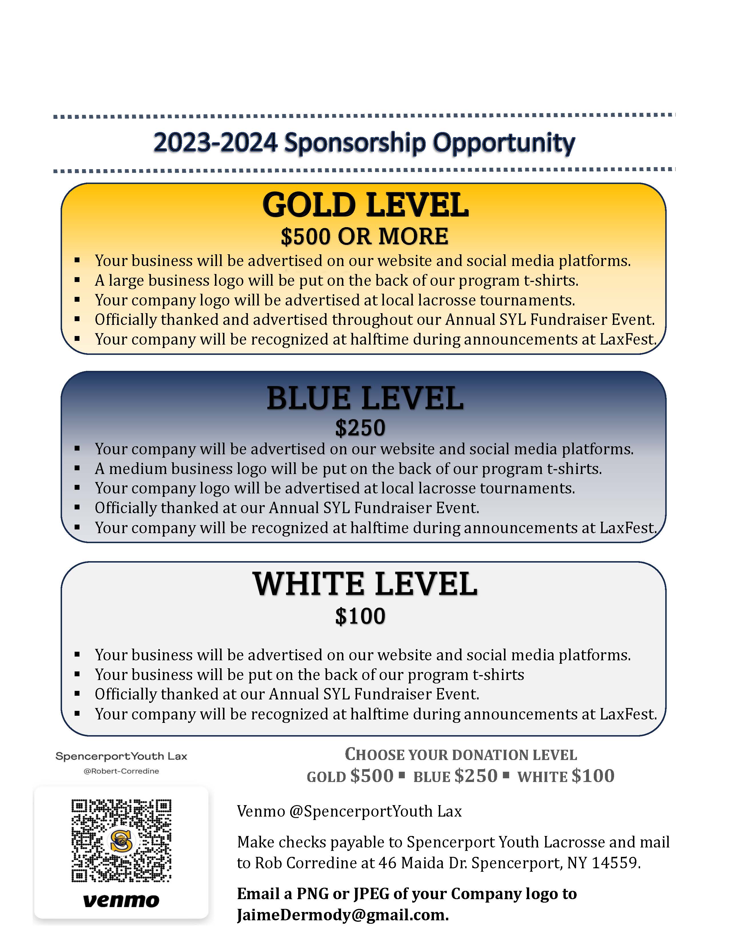 Sponsorship Opportunities