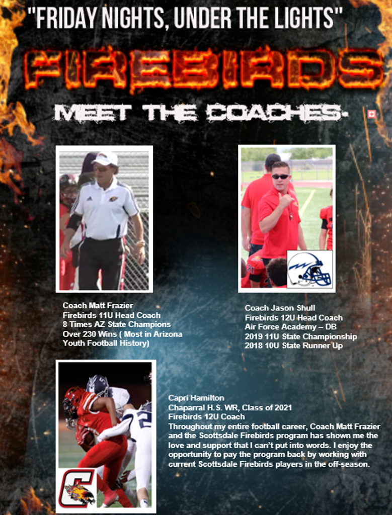 Firebirds 13U Red