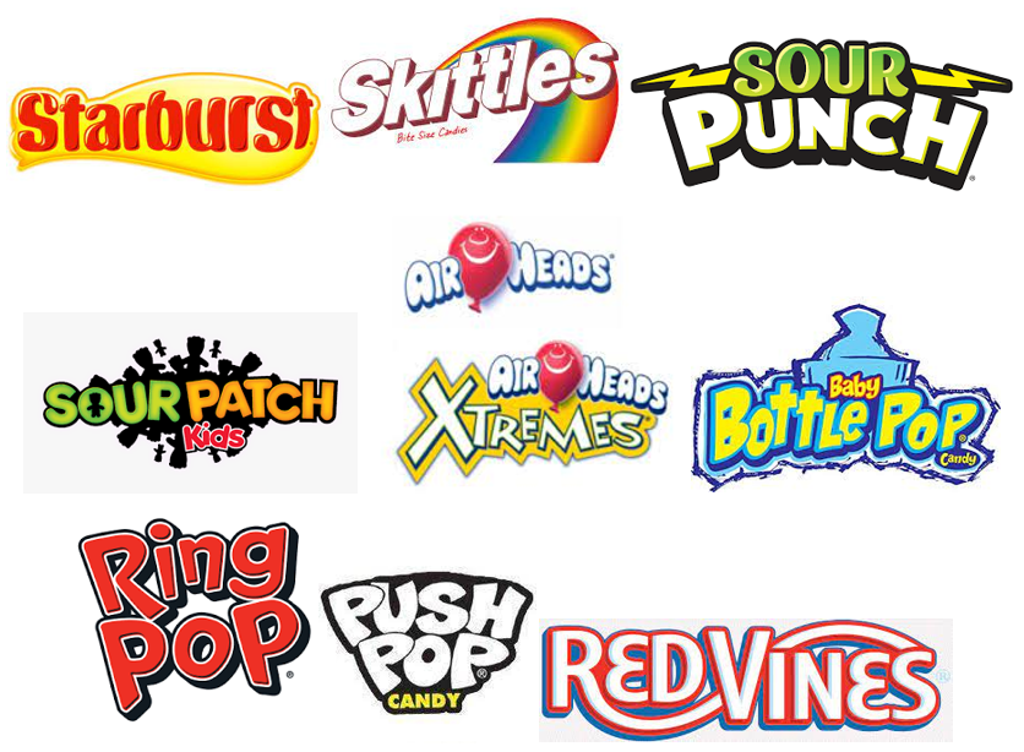 Famous Candy Logos