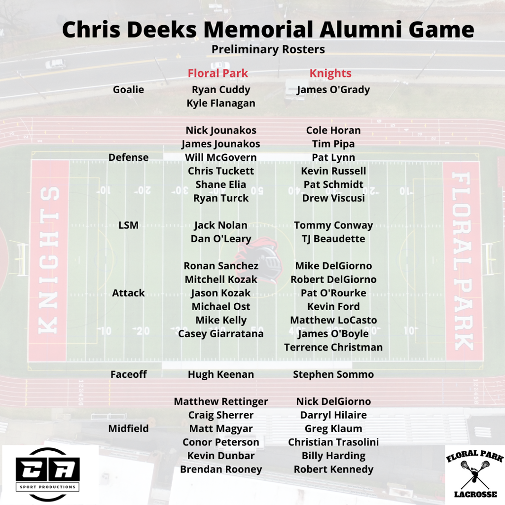 2021 Floral Park Alumni Lacrosse Games