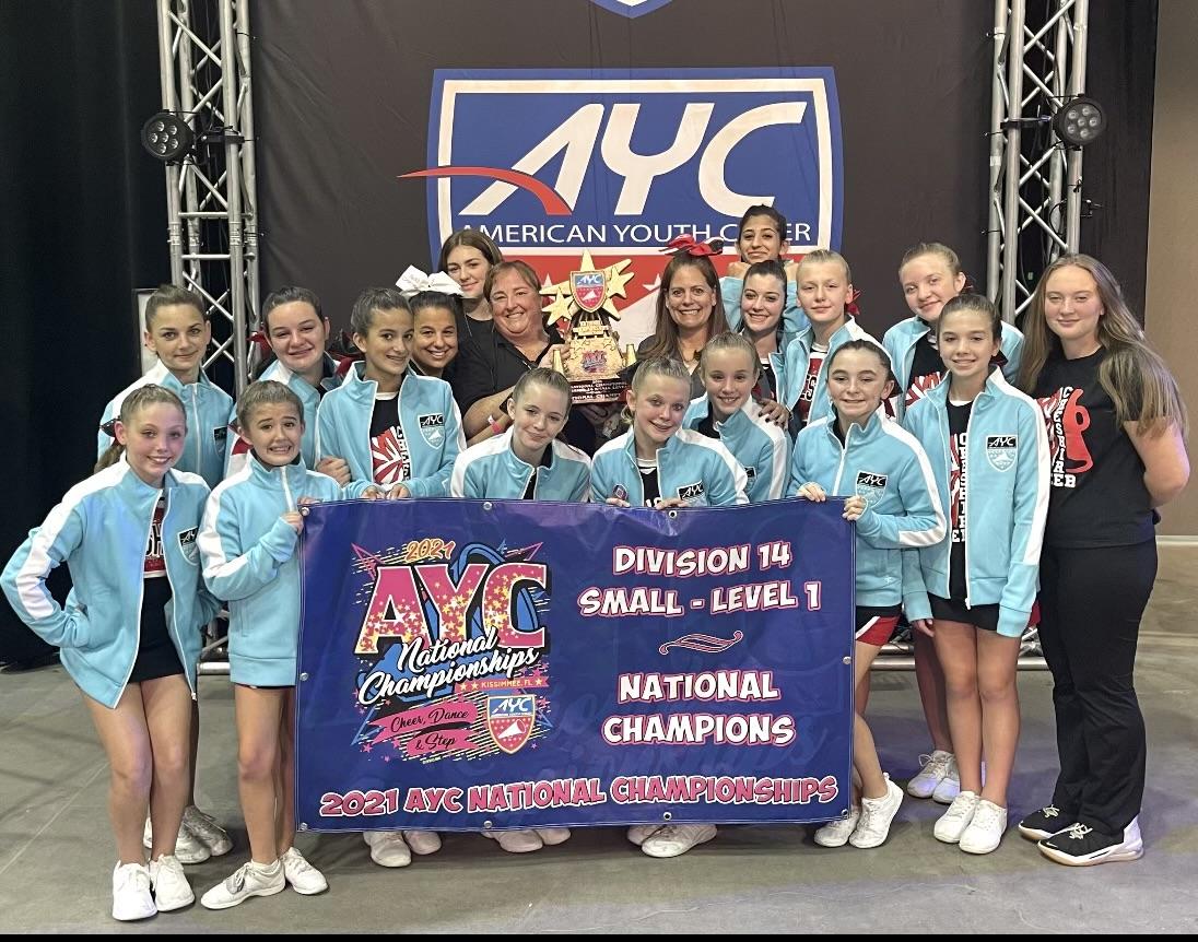 Cheshire Junior Football & Cheer Champions