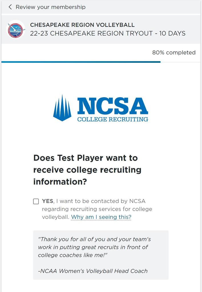 CHRVA Registration Help