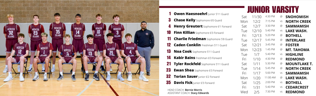 Junior Varsity 24-25