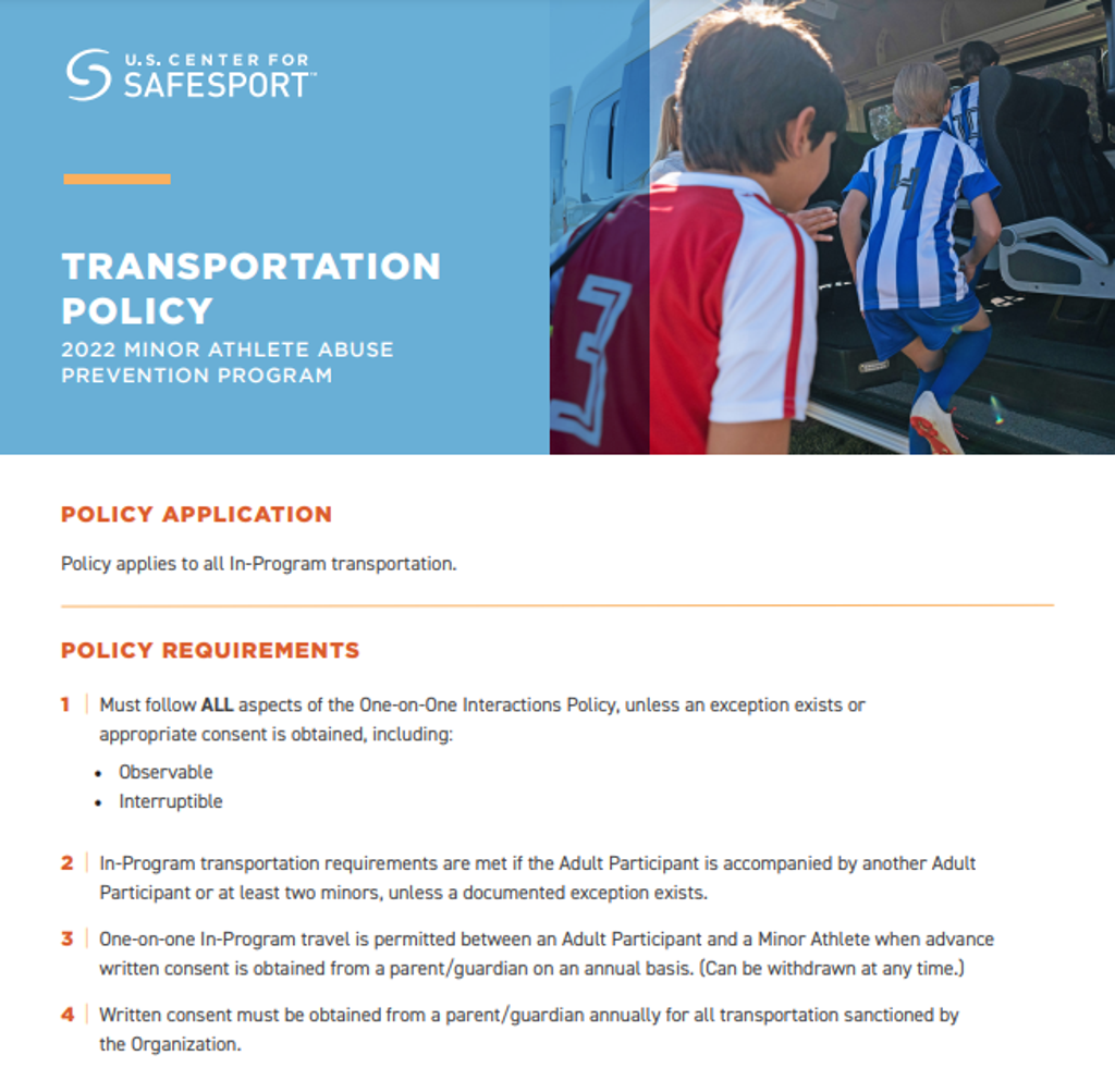 Transportation Policy