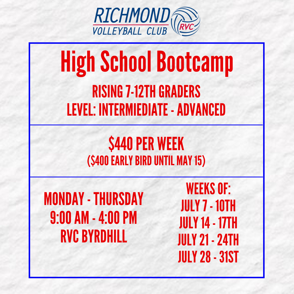 High School Bootcamp