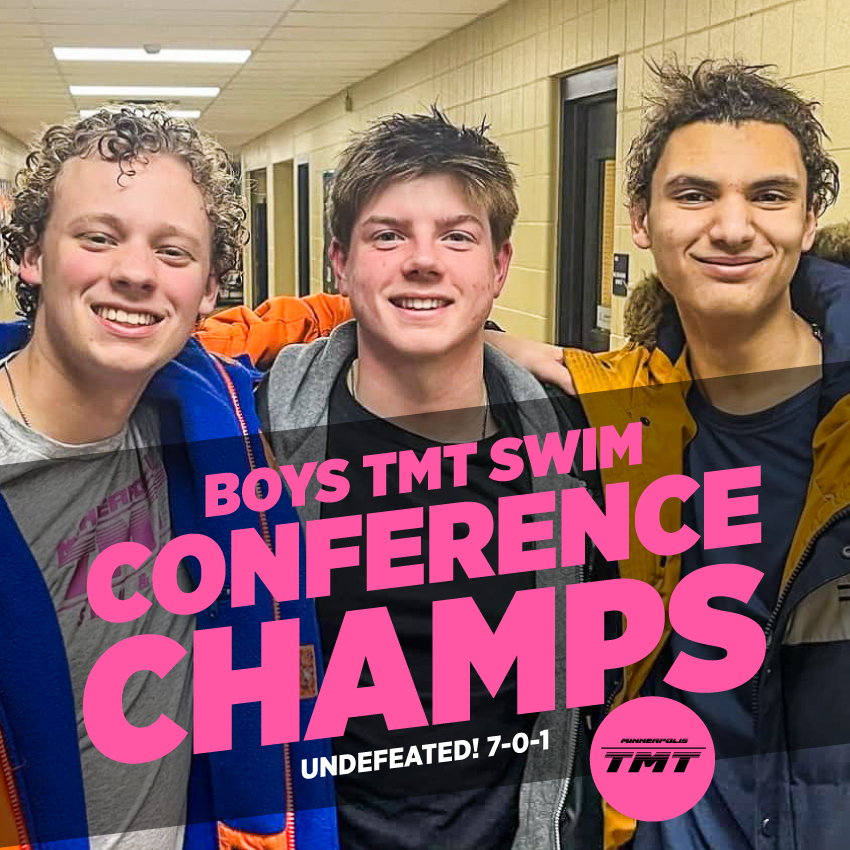 TMT Boys Swim Win Mpls Conference