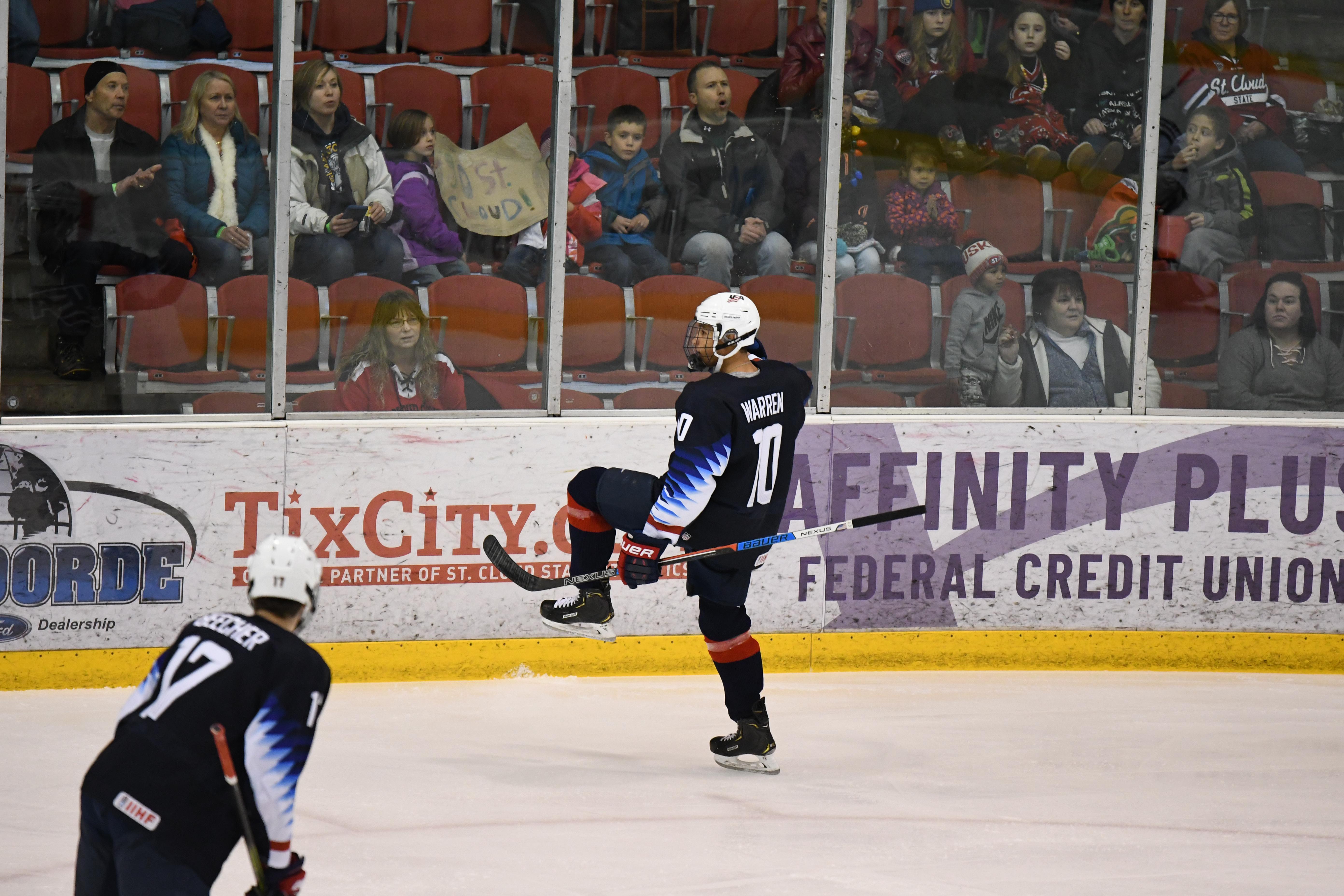 Team USA Tops No. 1 St. Cloud State University 6-4