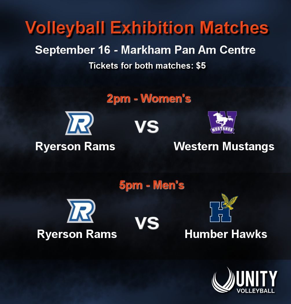 Unity Volleyball Drop In and Showcase Clinic