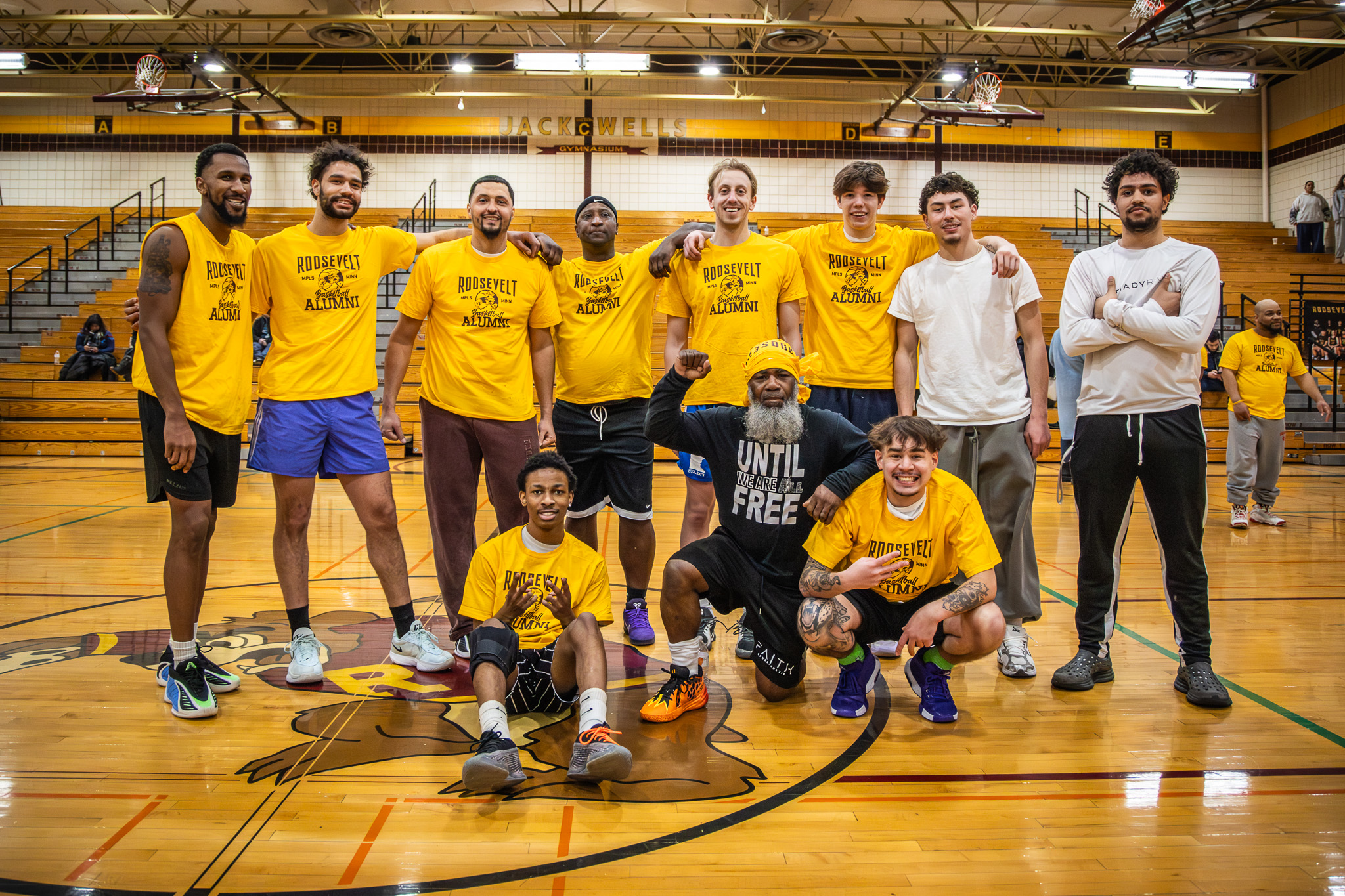 Men's Alumni Basketball Game is a Scorcher