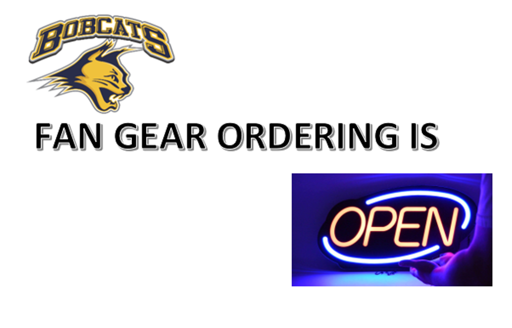 Fan Gear Ordering is HERE!