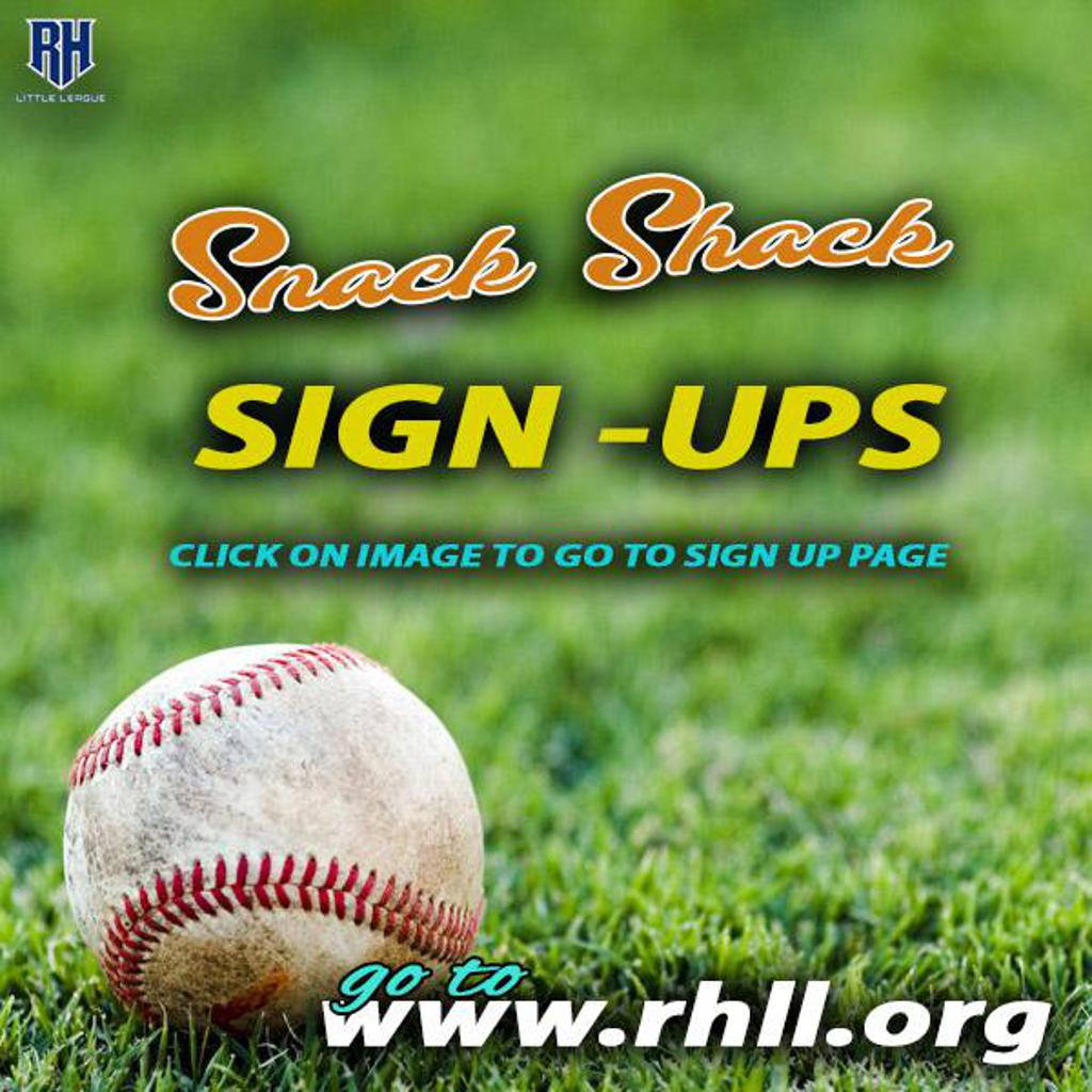 SNACK SHACK SIGN UP