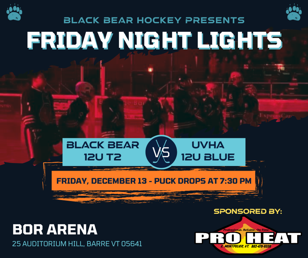 Black Bears Youth 12U T2