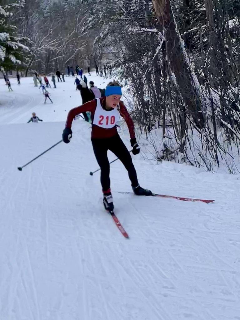 Otter Nordic Ski Team Performs Well at Mt. Itasca