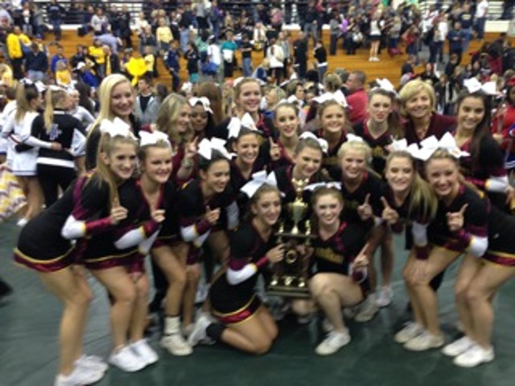 Lassiter Wins Region Cheerleading Title