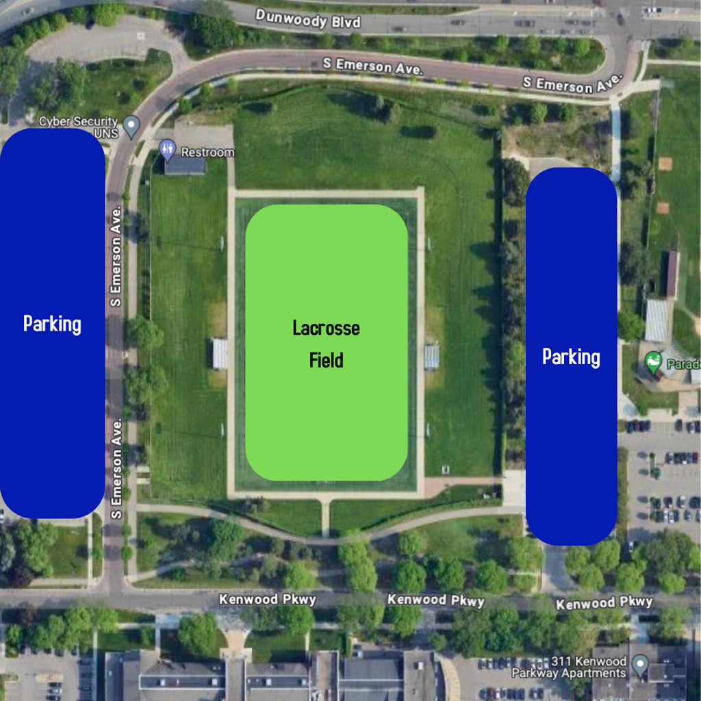Blaine Soccer Complex Field Map