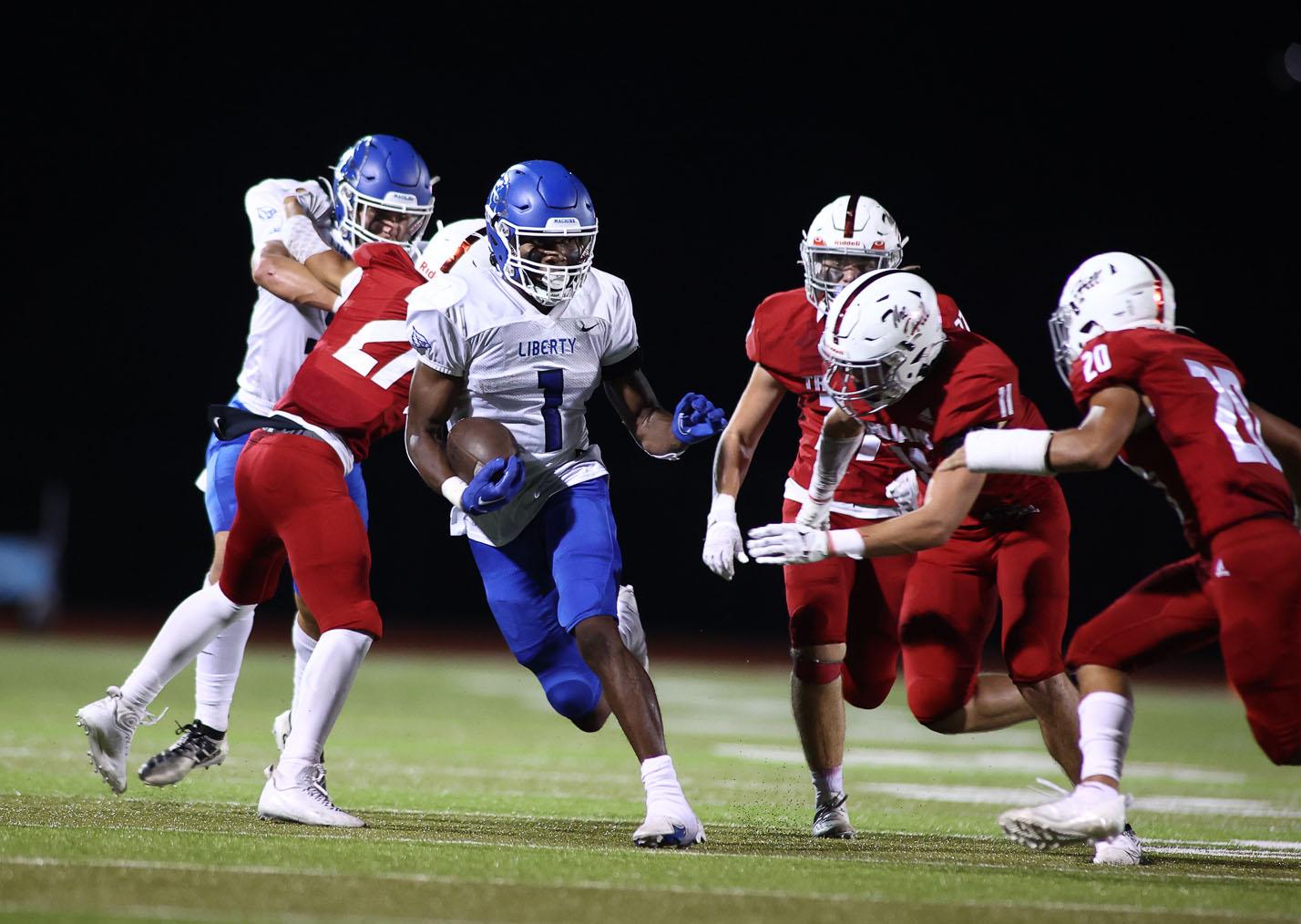 Wenson Runs Wild, Liberty Rolls