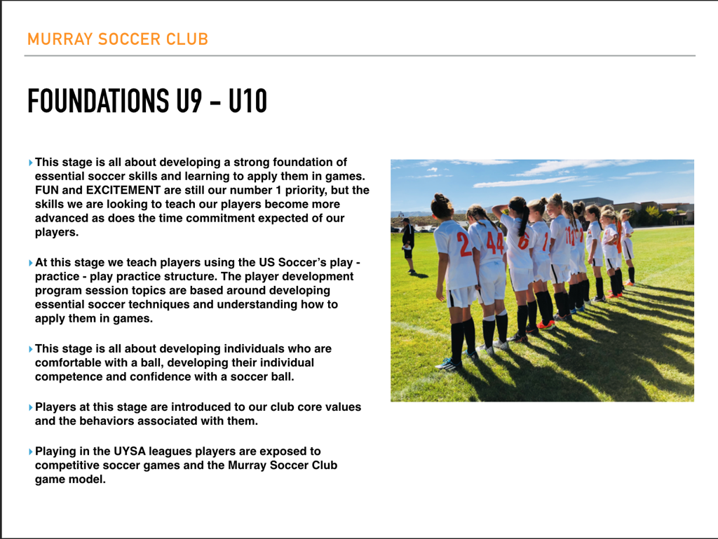 Foundations u9-u10