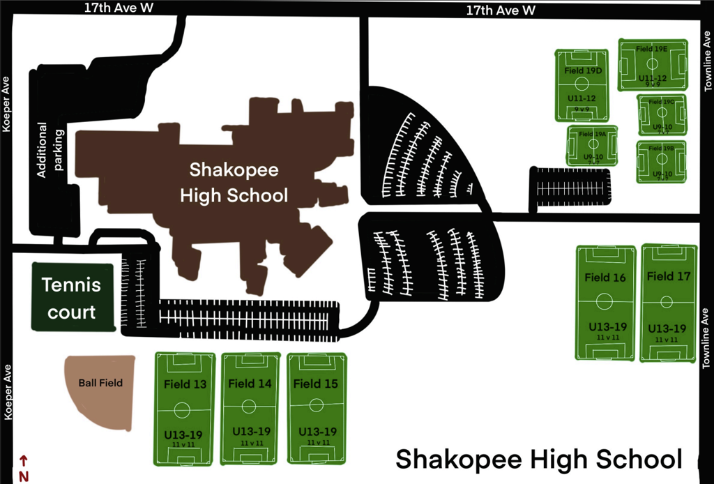 Tournament Field Maps