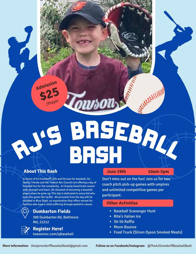 AJ Orendorff Baseball Bash