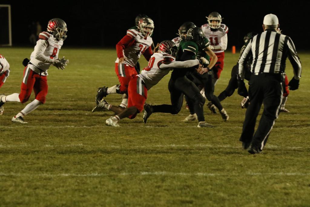 White Hawks Football Avoids Sting in Victory at Spectrum