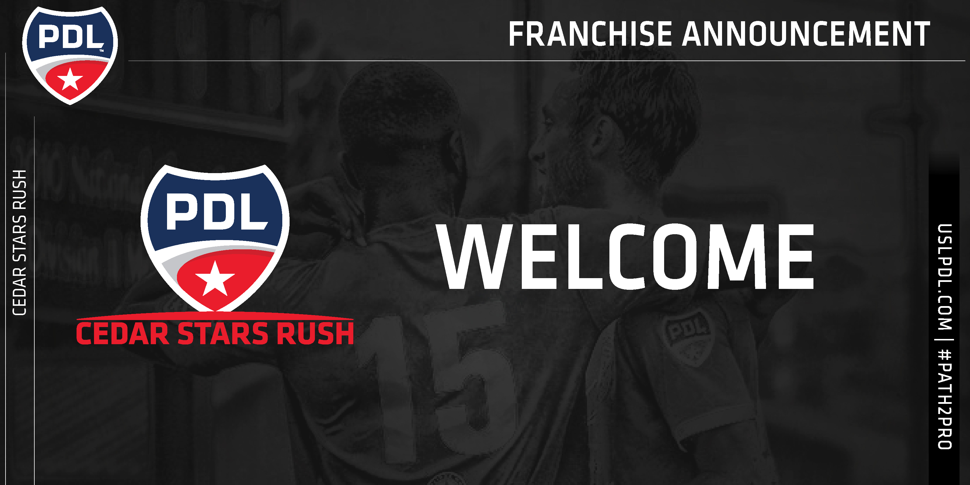 PDL Unveils Cedar Stars Rush as New Member