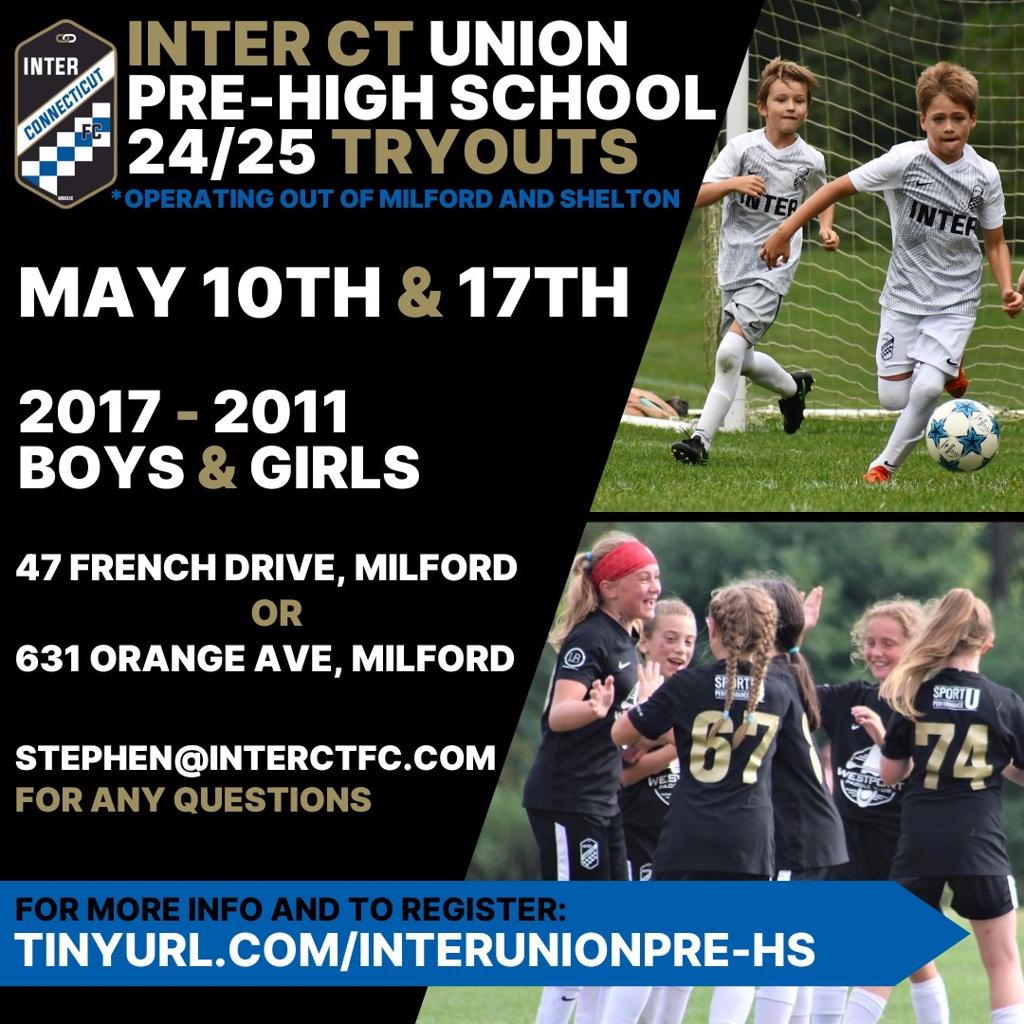 Welcome | INTER CT FC UNION - 2024/25 Season Tryouts | Inter Connecticut FC