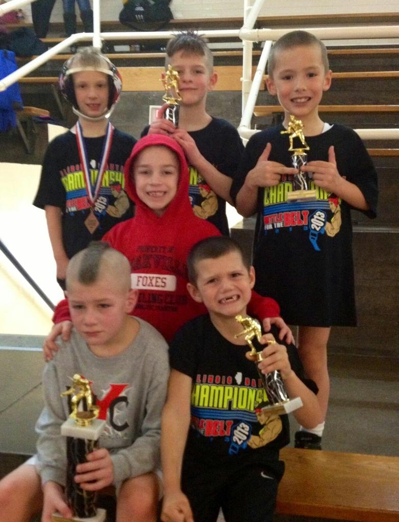 2012-2013 Wrestling Season Champions