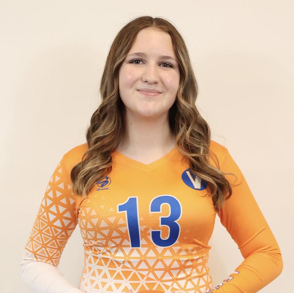 Vantage Volleyball - 13-Orange Smack