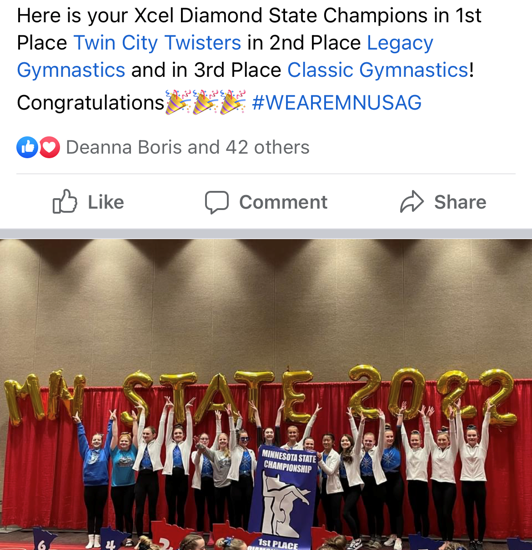 Xcel Team Program Information