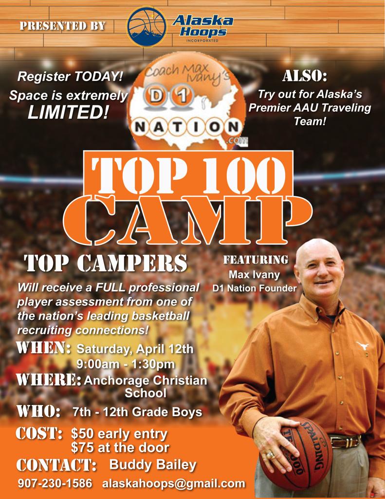 D1 Nation Top 100 Camp-Alaska