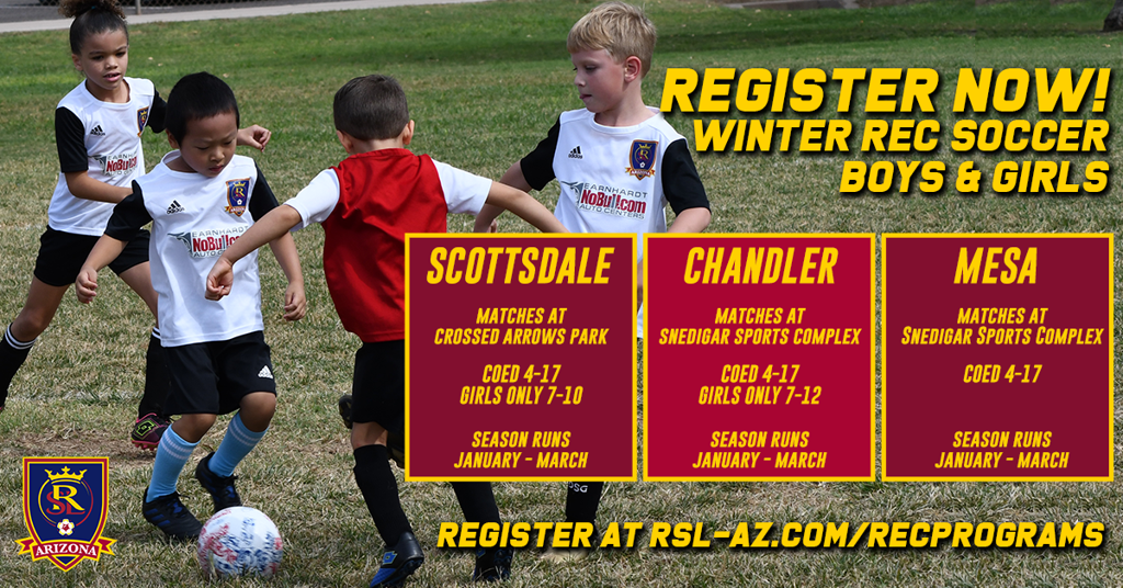 Winter Rec Soccer Registration Now Open