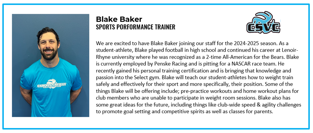 SPC Trainer Blake Baker