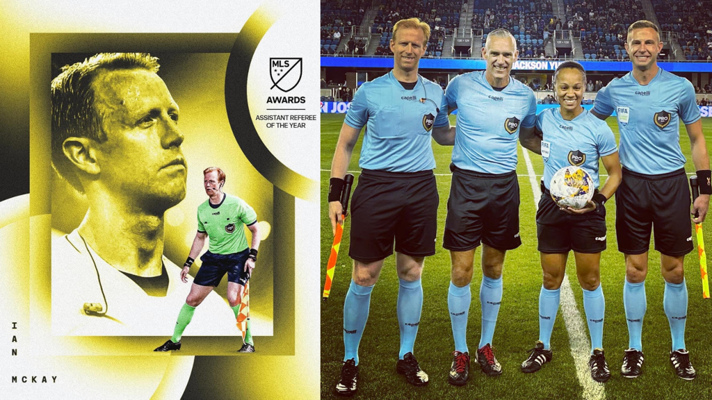 It’s Official: Ian McKay is the 2023 MLS Assistant Referee of the Year