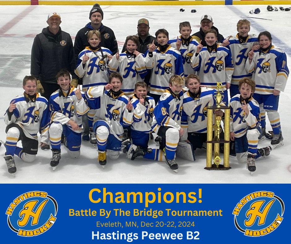 Hastings Hockey Trophy Case