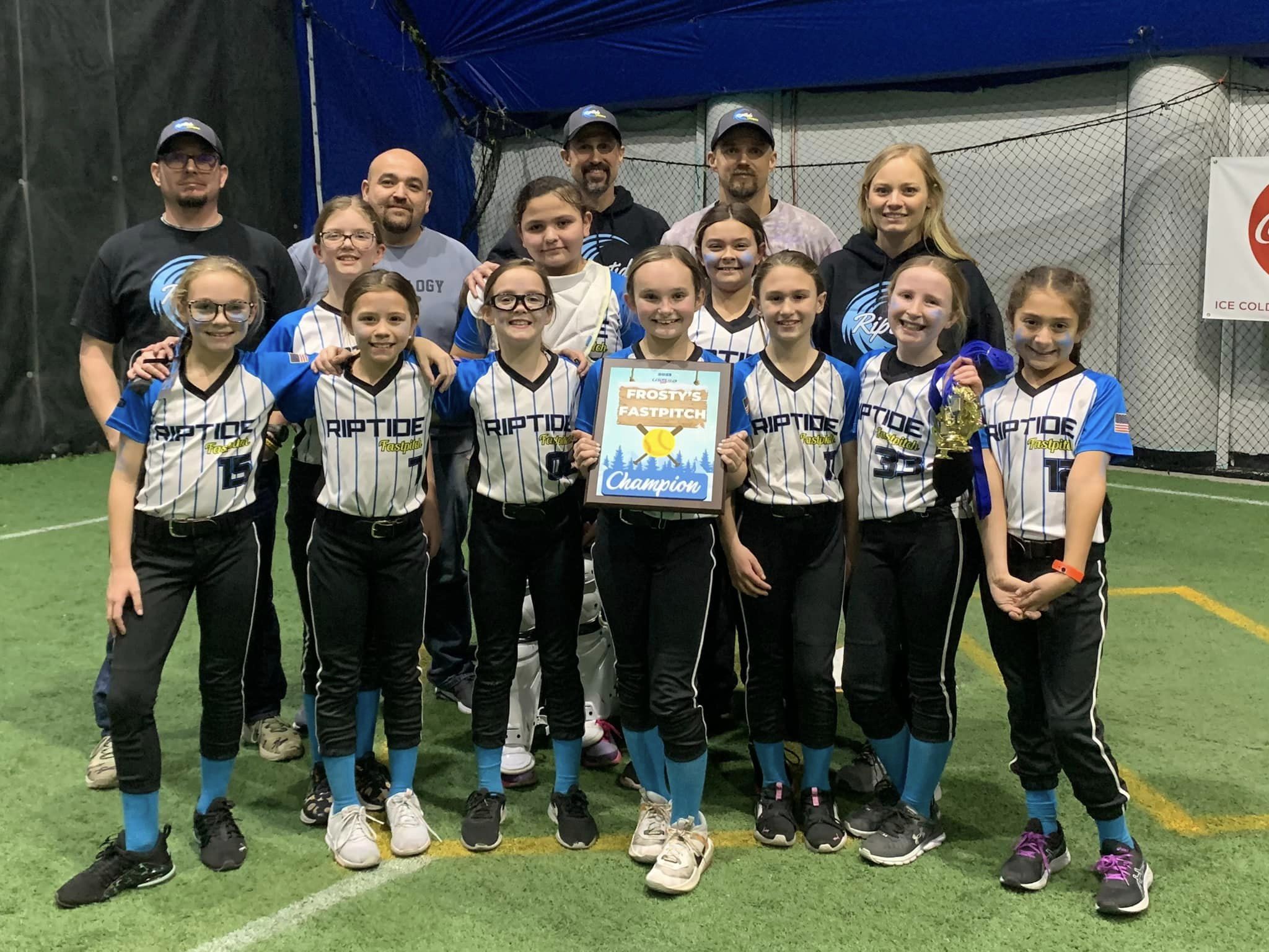 Wahlburg Riptide Softball Logo