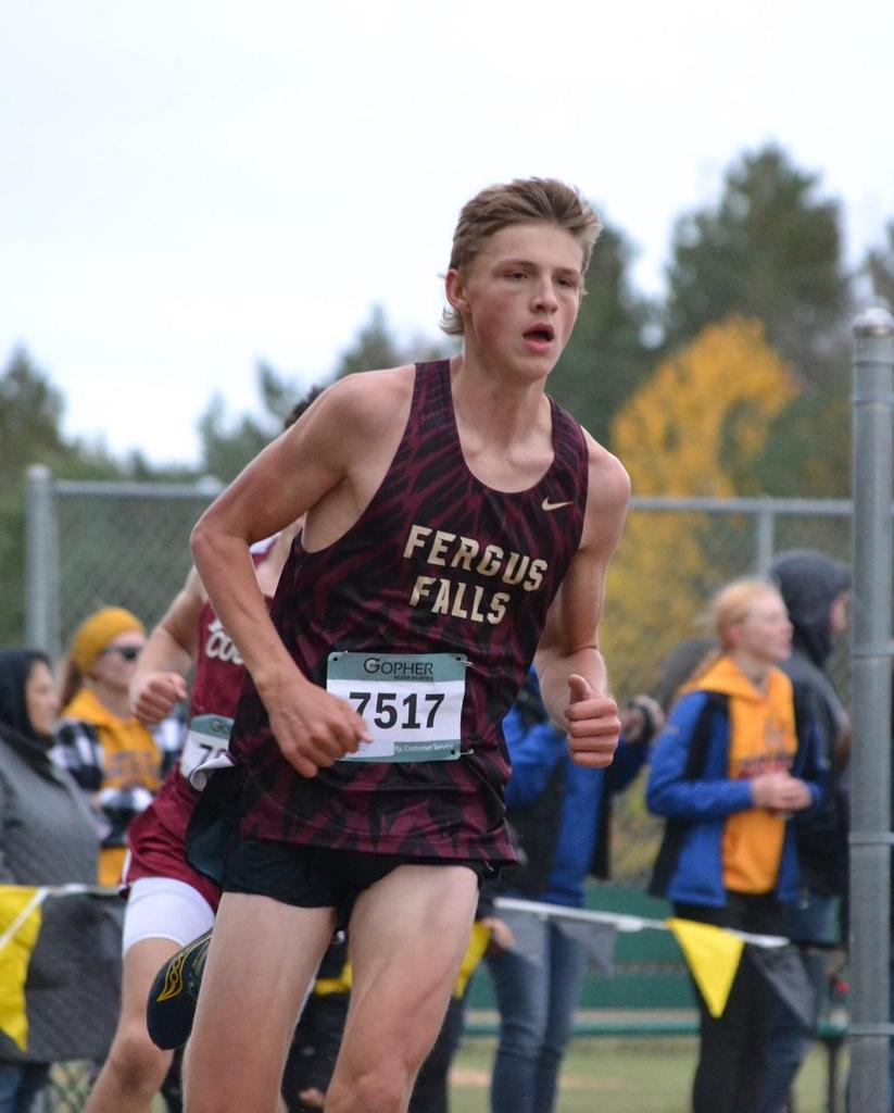 Miller Makes Otter CC History as Fergus Falls Places 6th at Perham