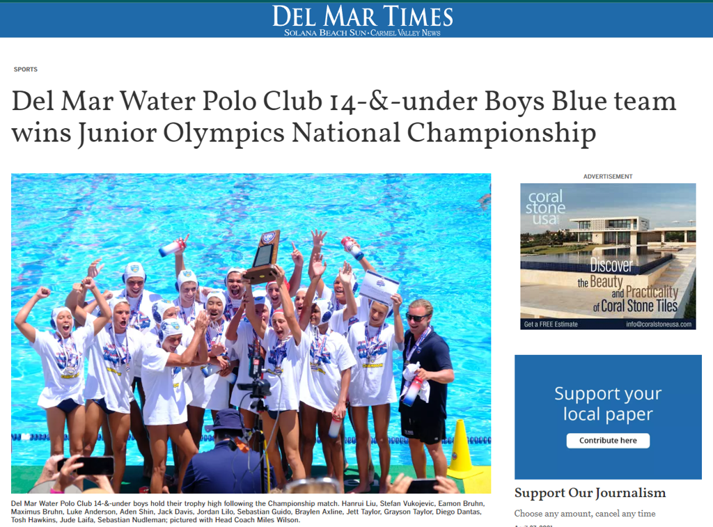 Del Mar Water Polo Club