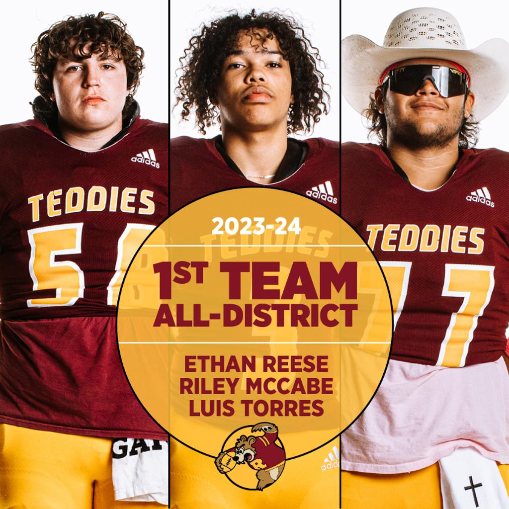 1st Team All-District Football players announced