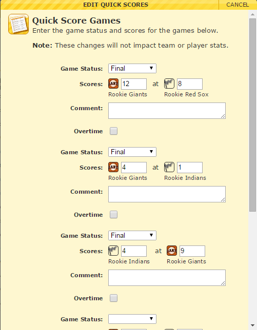 Website & League Management System Tutorials