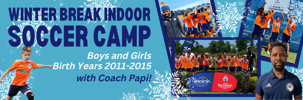 Winter Break Indoor Soccer Camp