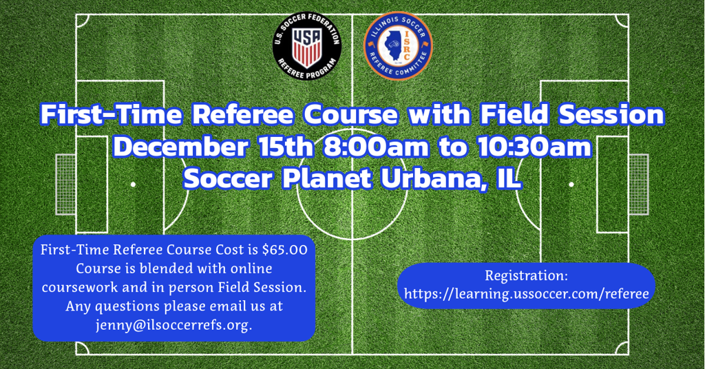 USSF First-Time Referee Clinic 2024