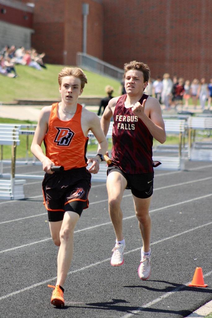 DL Boys Hold Off Otters to Win Section True Team Track and Field Meet